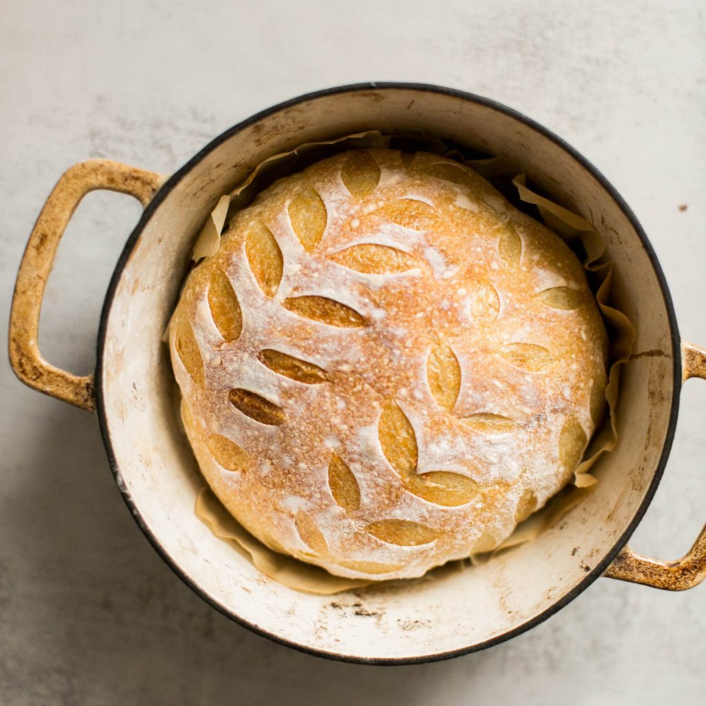 Easy Sourdough Christmas Tree Bread Scoring Tutorial