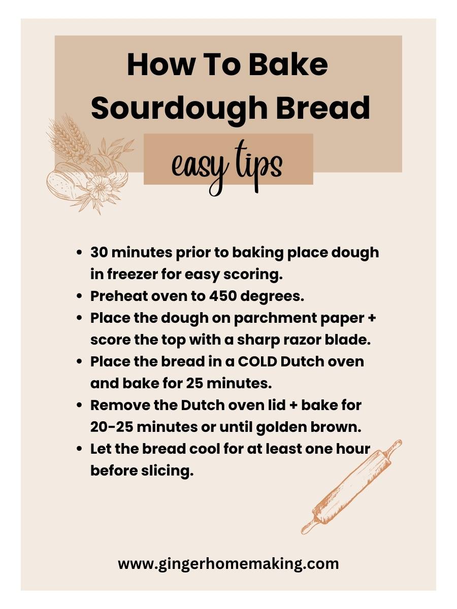 Easy Sourdough Bread Baking Schedules (Digital Download Included)